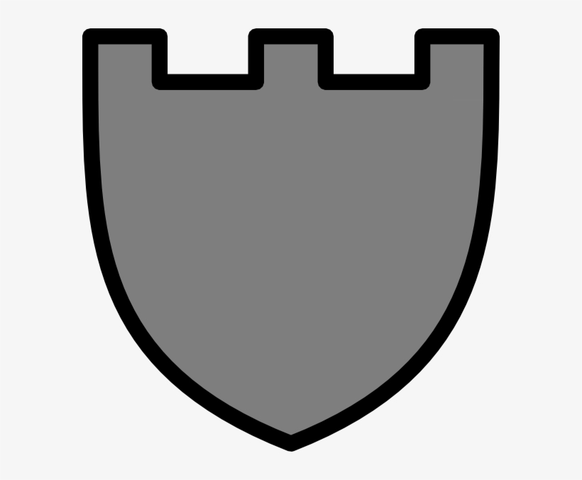 Grey Shield Clipart Png For Web PNG Image | Transparent PNG Free ...