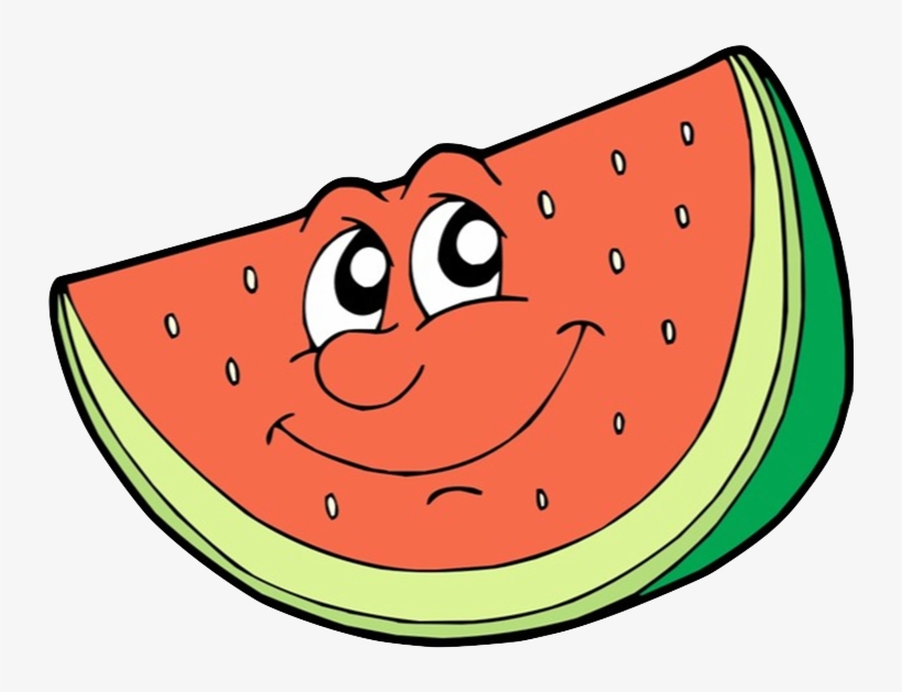 Watermelon Clipart With Face at Madeline Thomas blog