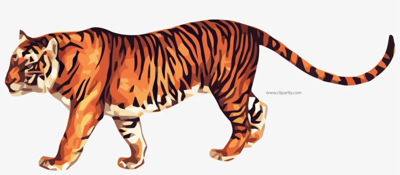 Download Tiger Clipart Real - Animated Image Of A Tiger | Transparent ...