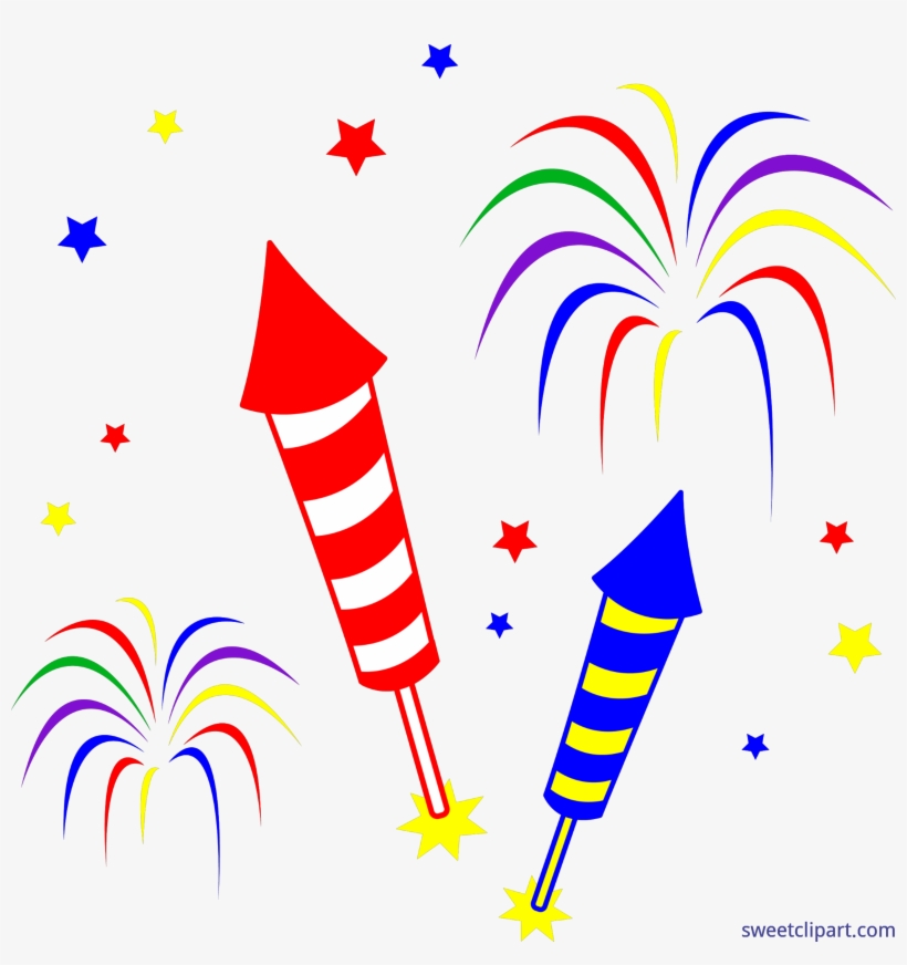 Transparent Library Fireworks Rockets Clip Art Sweet PNG Image ...