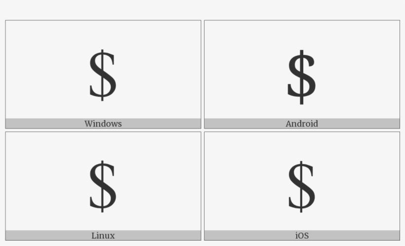 Picture Of A Dollar Sign - Calligraphy PNG Image | Transparent PNG Free ...