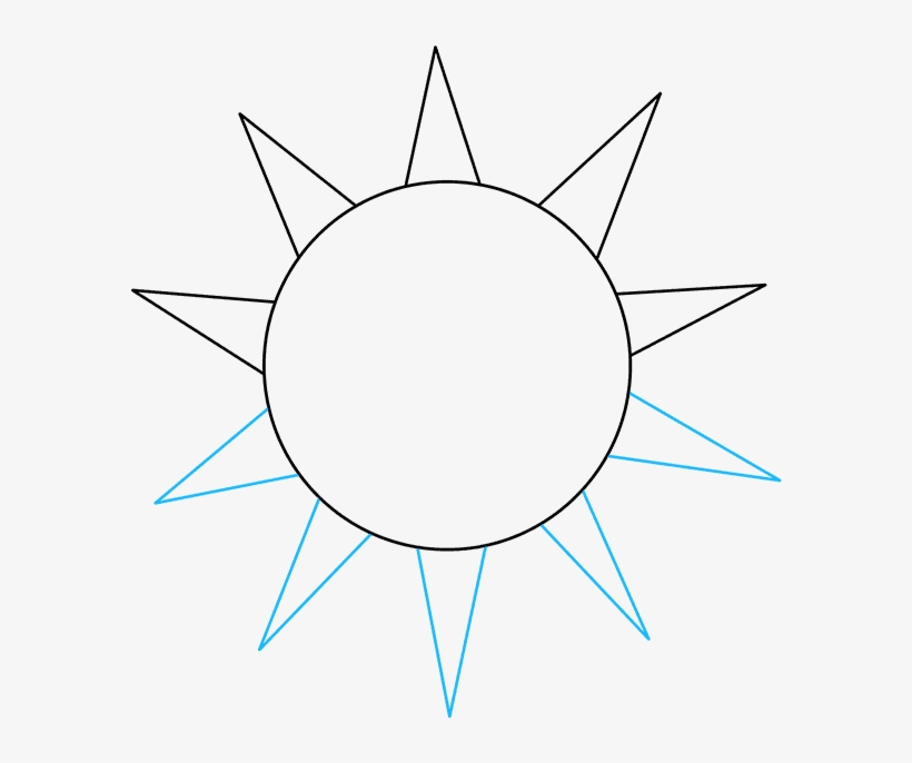 Download How To Draw Sun - Drawing | Transparent PNG Download | SeekPNG