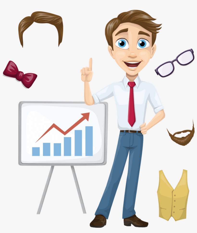 Free Customizable Vector Male Business Character PNG Image ...