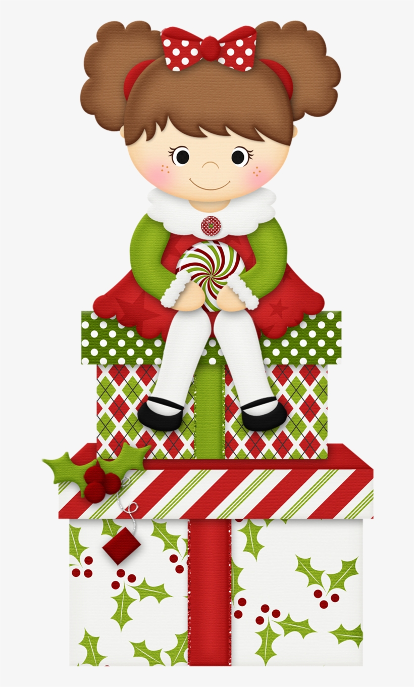Download Gallery Free Clipart Picture Christmas Png Cute Santa - Girl ...