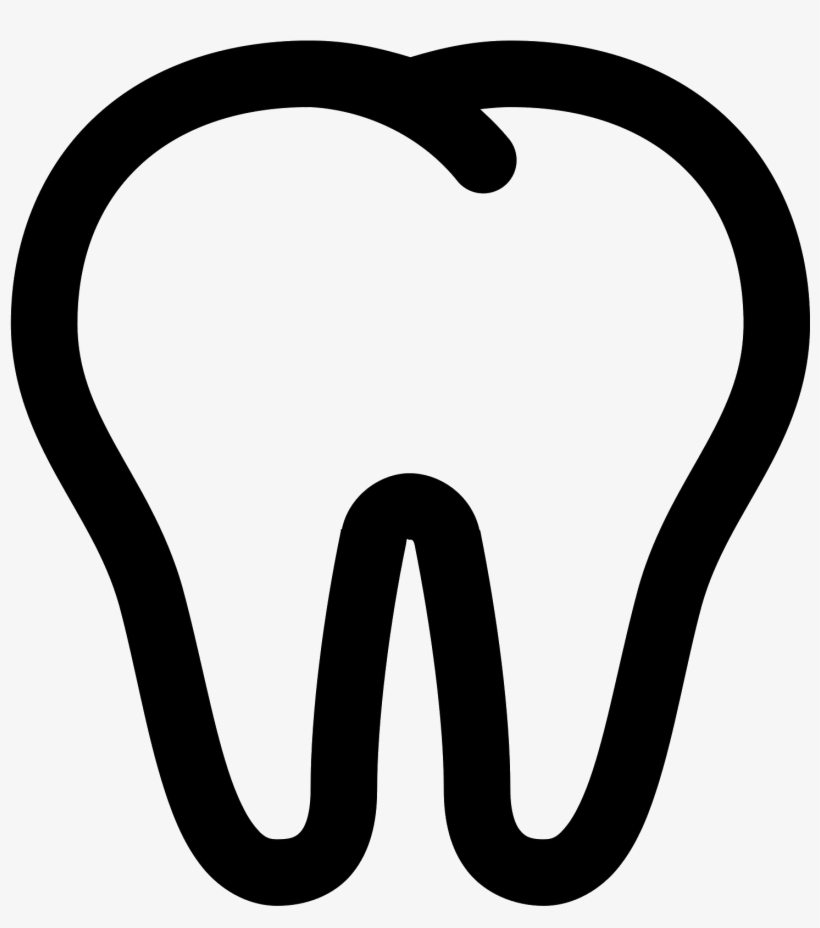 Download Tooth Outline Png - Tooth Icon | Transparent PNG Download ...