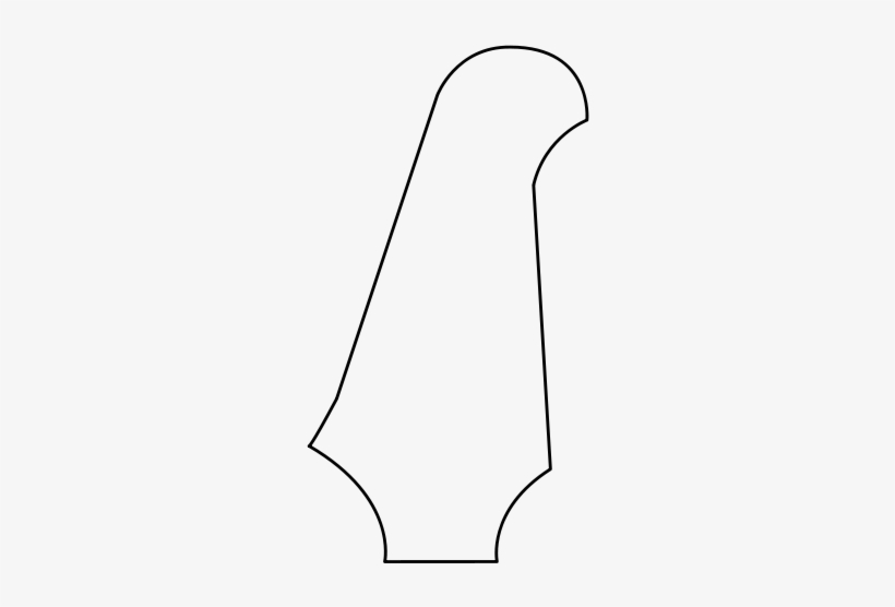 Printable Gibson Headstock Template Actual Size Printable Templates