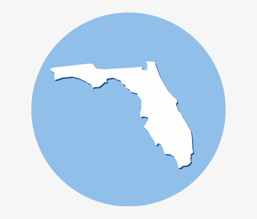 Download Florida - Florida Blue Outline Png | Transparent PNG Download ...