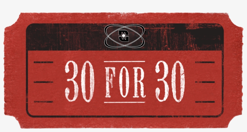 Black Twitter 30 For 30 Presents - 30 For 30 Ticket PNG Image ...