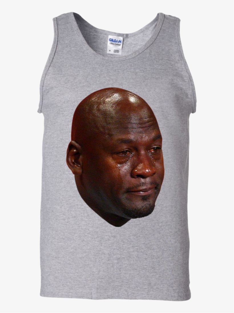 Crying Jordan Tank Top PNG Image | Transparent PNG Free Download on SeekPNG