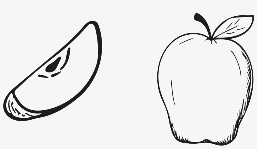 Apple Drawing - Hand Drawn Apple Png PNG Image | Transparent PNG Free ...
