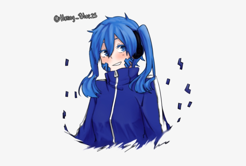 Honey Blue Things - Cartoon PNG Image | Transparent PNG Free Download ...