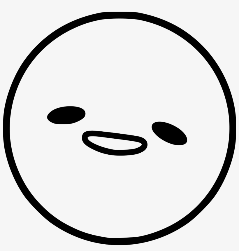Smiling Gudetama Face - Gudetama Face Png PNG Image | Transparent PNG ...