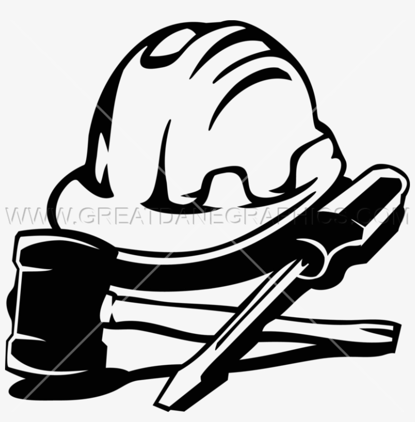 Construction Hat & Tools - Hard Hat & Tools PNG Image | Transparent PNG ...