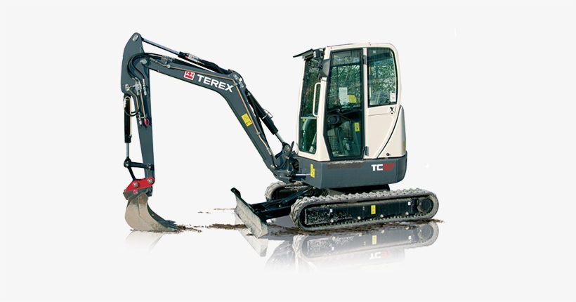 Construction & Landscaping Equipment Sales - Terex Excavator PNG Image ...