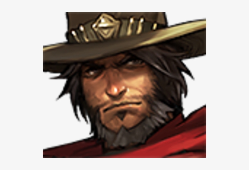 Download Jesse Mccree Is Born - Overwatch Mccree Icon | Transparent PNG ...