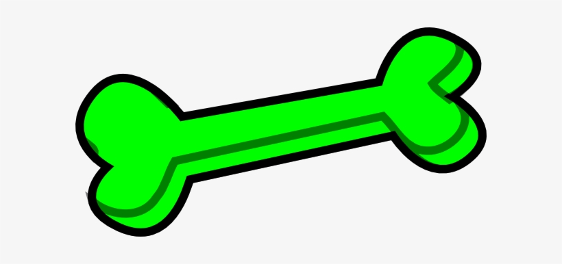 How To Set Use Dog Bone Green Clipart PNG Image | Transparent PNG Free ...