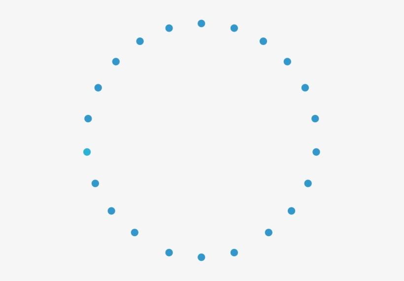 Download Old Dotted Circle - Blue Dotted Circle Png | Transparent PNG ...