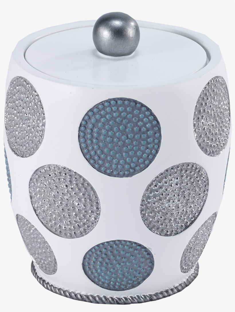 White - Avanti Dotted Circle Jar - Circle Jar PNG Image | Transparent ...