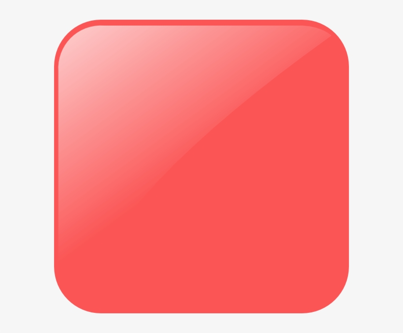 Blank Light Red Button Clip Art At Clker - Blank Red Icon Png PNG Image ...