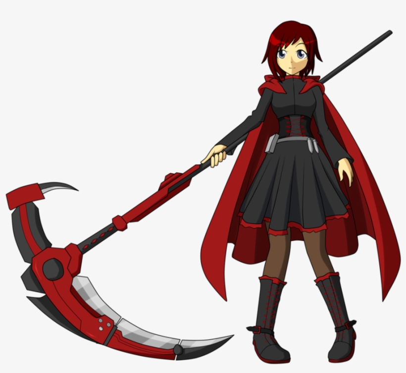 Ruby Drawing Rwby - Rwby Ruby Full Body PNG Image | Transparent PNG ...