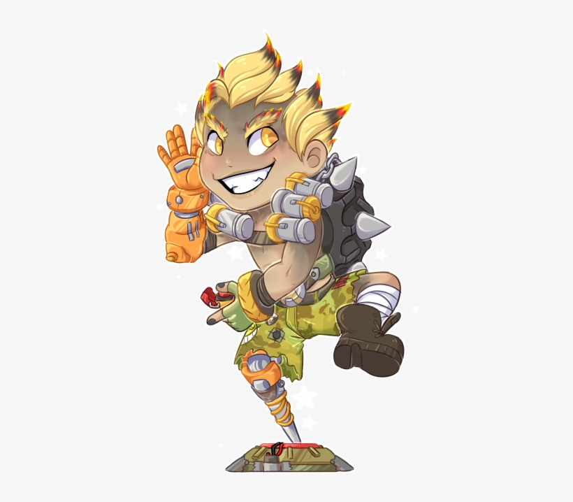 Download Junkrat Transparent Lady - Drawing | Transparent PNG Download ...