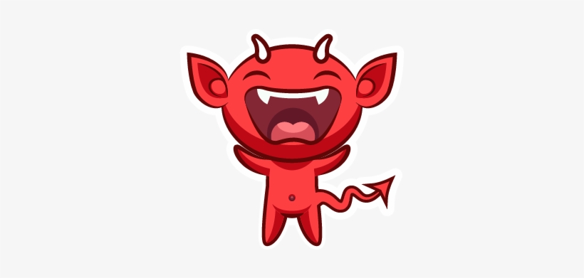 Download Devil Emojis Imessage For Ios - Devil Doubt | Transparent PNG ...