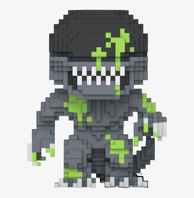 This 8-bit Previews Exclusive Blood Splatter Xenomorph - Funko 8 Bit ...