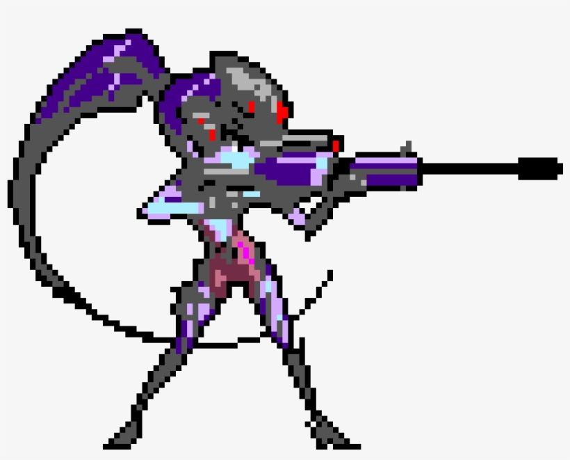 Download Widow Maker - Overwatch Pixel Spray Widowmaker | Transparent ...
