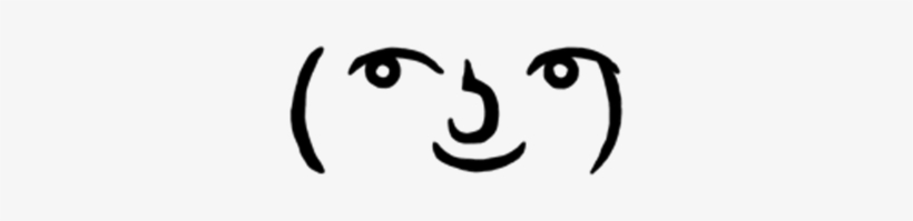 Download Transparent Lenny Roblox - Lenny Face | Transparent PNG ...