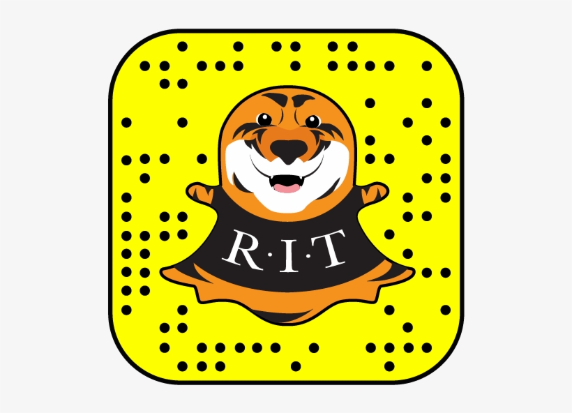 Rit Snapcode With Ritchie As The Snapchat Ghost - Snapchat PNG Image ...