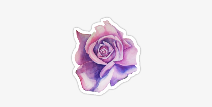 Download Blue Moon Rose By Jack Draper - Flower Sticker Tumblr Png ...