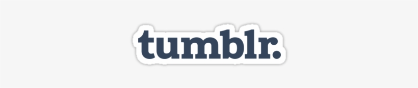 Logo Tumblr Png Black PNG Image | Transparent PNG Free Download on SeekPNG