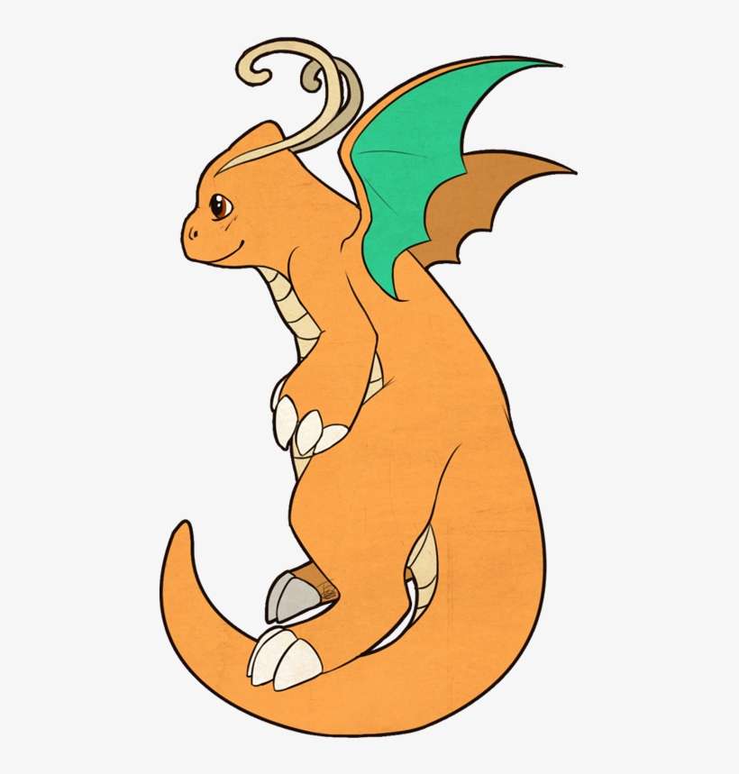 Day 3 - Dragonite - - Cartoon PNG Image | Transparent PNG Free Download ...