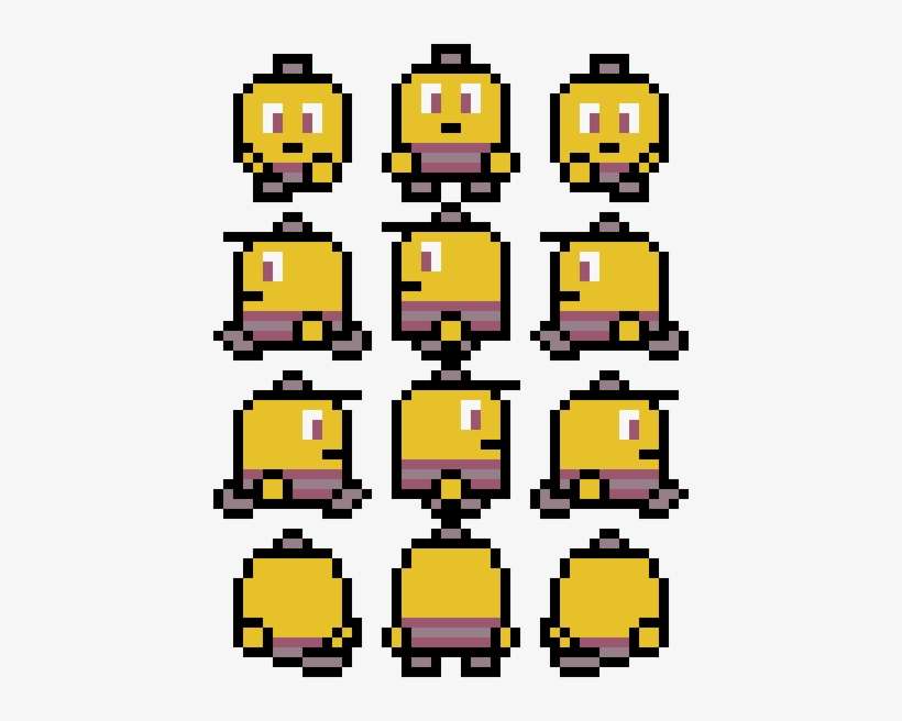 Pokemon Yellow Character Sprite