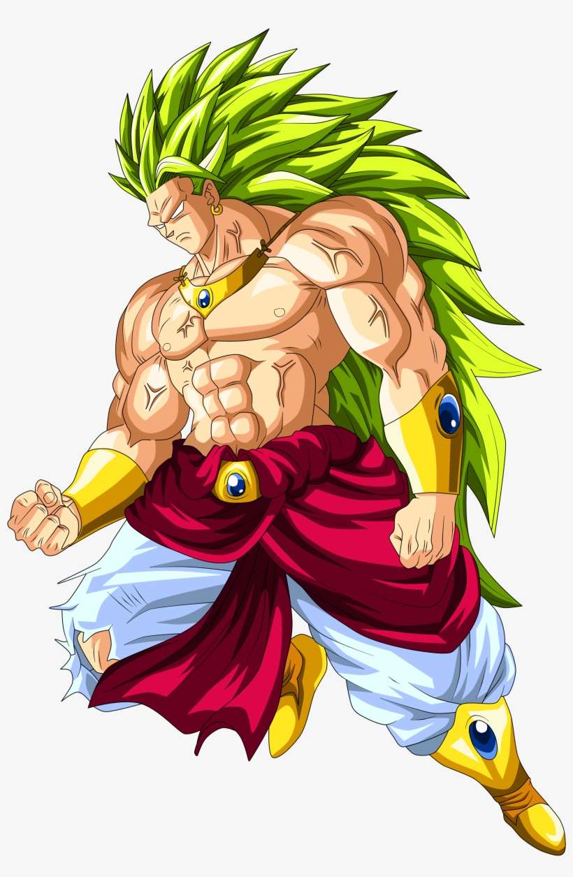 Dragon Ball Broly Png Picture - Broly Super Sayen 3 PNG Image ...