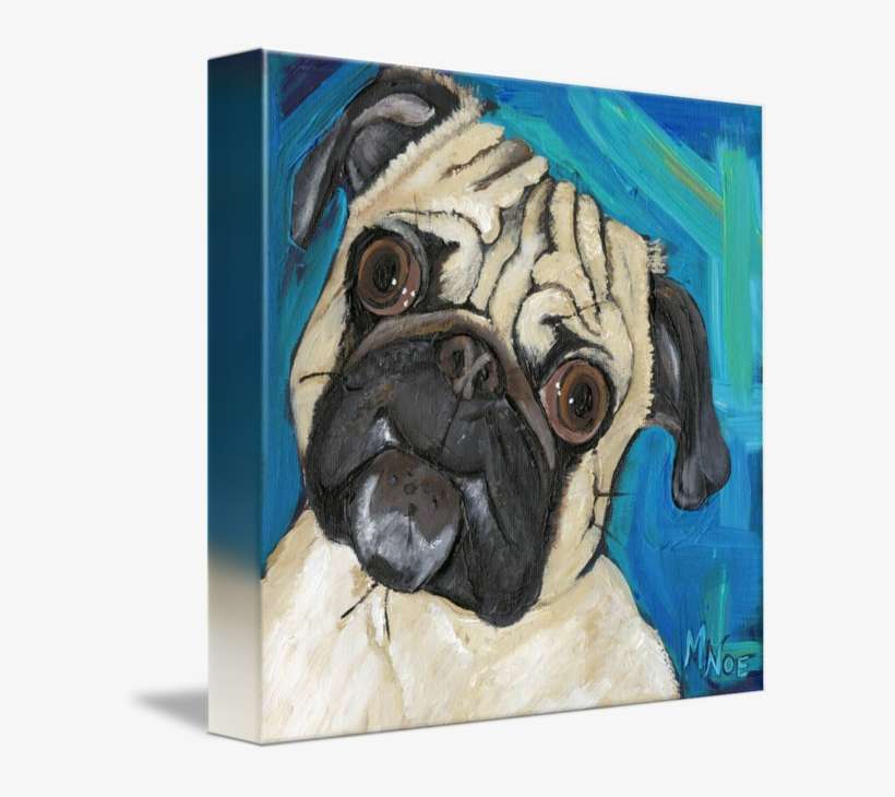 "pug " By Michelle Noe - Pug PNG Image | Transparent PNG Free Download ...