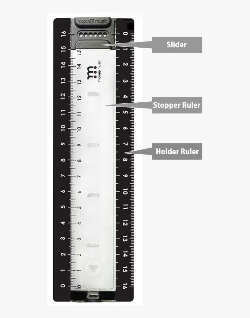 College Of Music, Musical Theory, Five-line Staff, - Music Staff Ruler ...