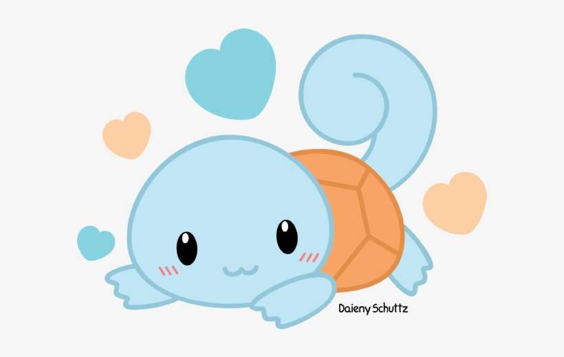 Chibi Squirtle - Pokemon Kawaii Squirtle PNG Image | Transparent PNG ...