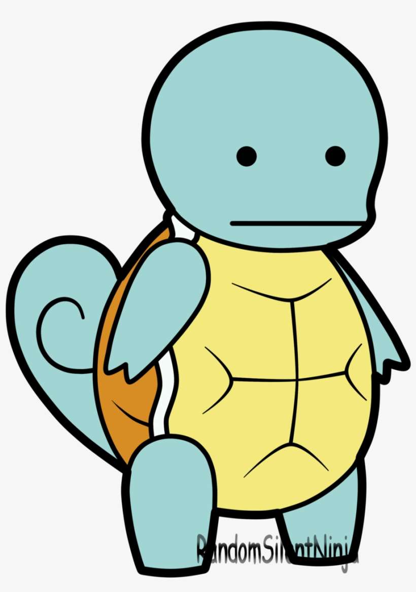 Derpy Squirtle By Randomsilentninja - Pokémon PNG Image | Transparent ...