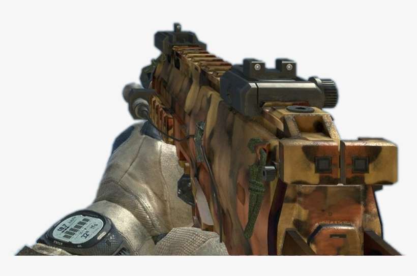 Mp7 - Call Of Duty First Person Gun PNG Image | Transparent PNG Free ...