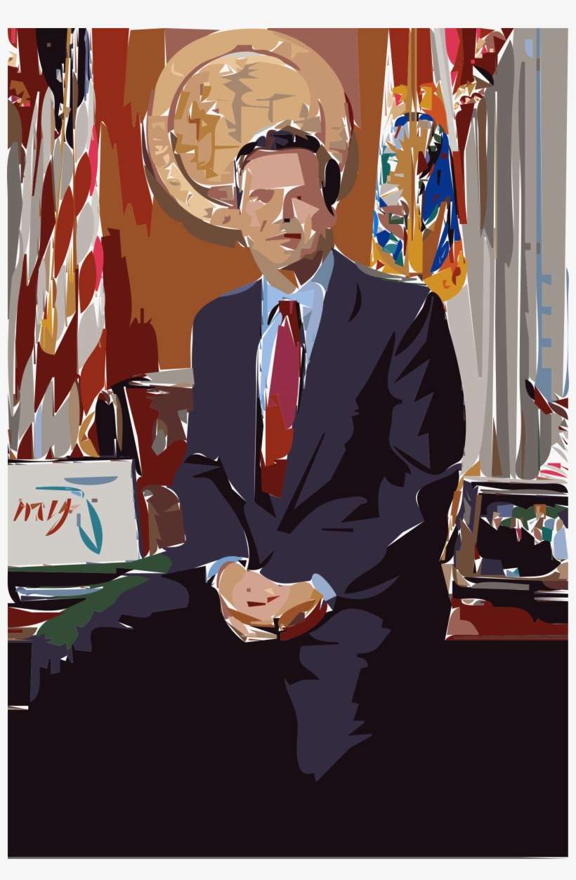 This Free Icons Png Design Of Jeb Bush Painting PNG Image | Transparent ...