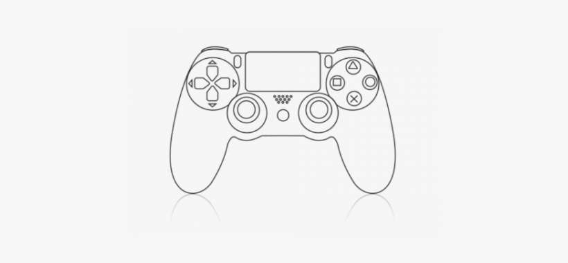 Download Video Game Clipart Ps4 Controller - Playstation 4 Controller ...