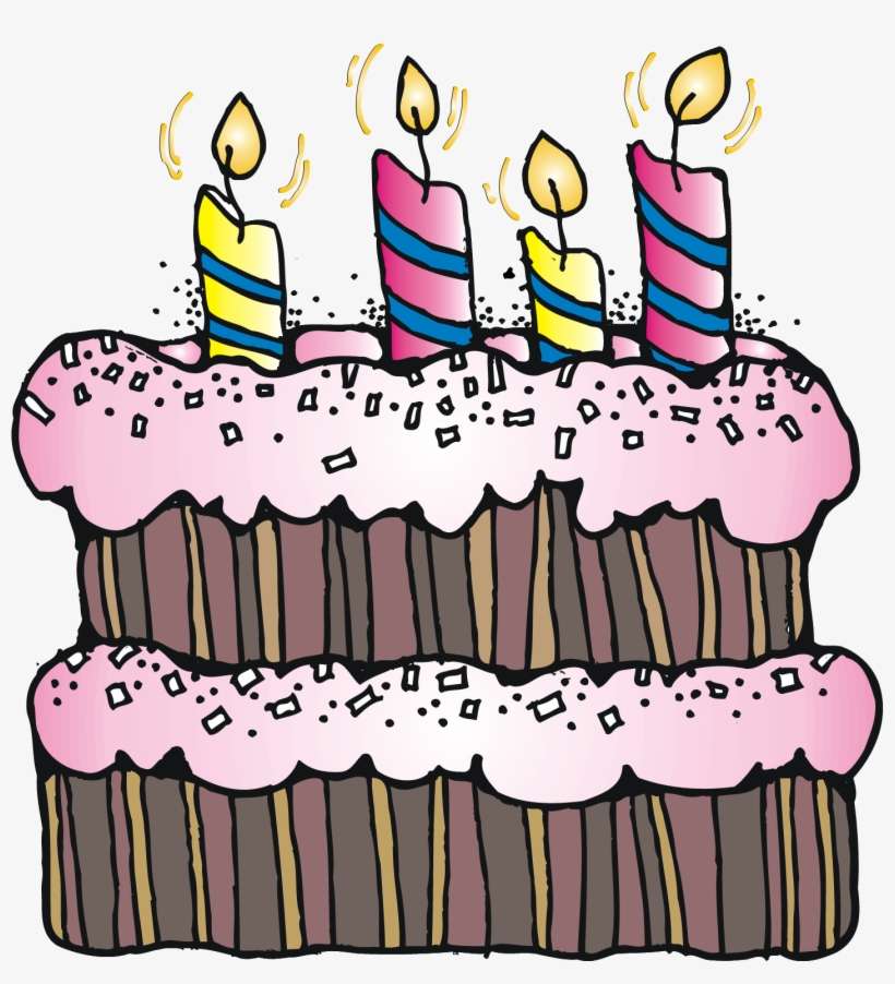 4th Birthday Cake Gif PNG Image | Transparent PNG Free Download on SeekPNG