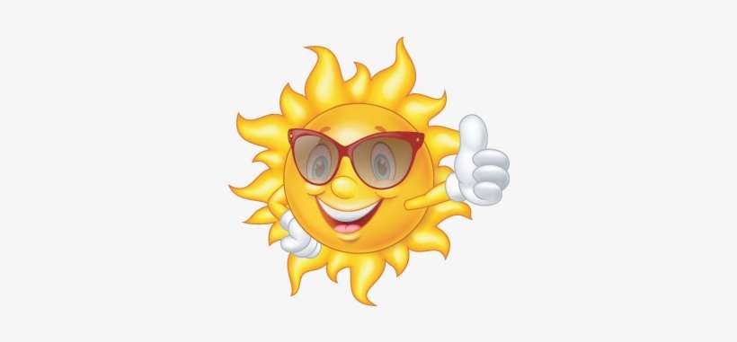 Sun With Sunglasses Thumbs Up