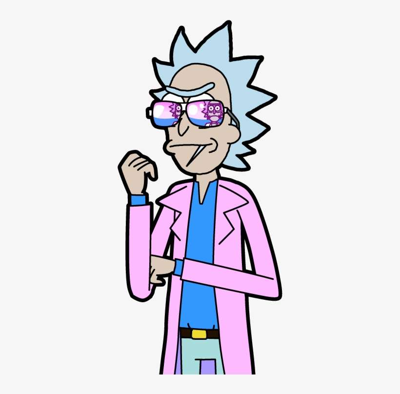 Miami Rick - Miami Rick And Morty PNG Image | Transparent PNG Free ...