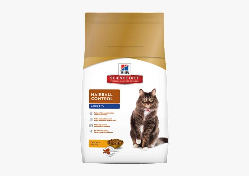 Precisely Balanced Nutrition To Help Reduce Hairball - Hills Hairball ...