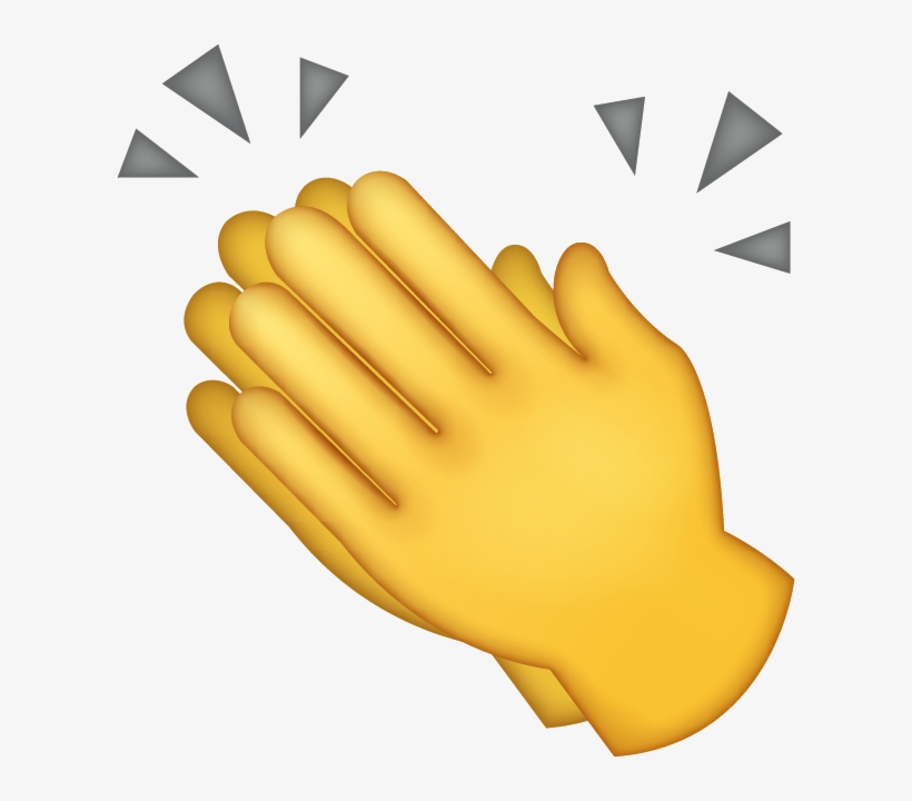 Download Clapping Hands Iphone Emoji Icon In Jpg And Clapping Hands
