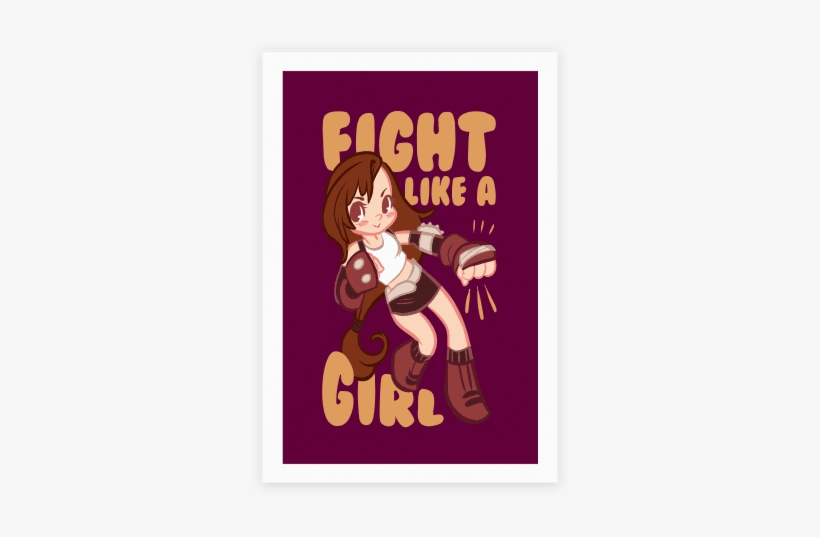 Fight Like A Girl Poster - Fight Like A Girl! Poster PNG Image ...