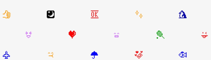 This Is What World's First Emoji Looked Like - Orange PNG Image ...