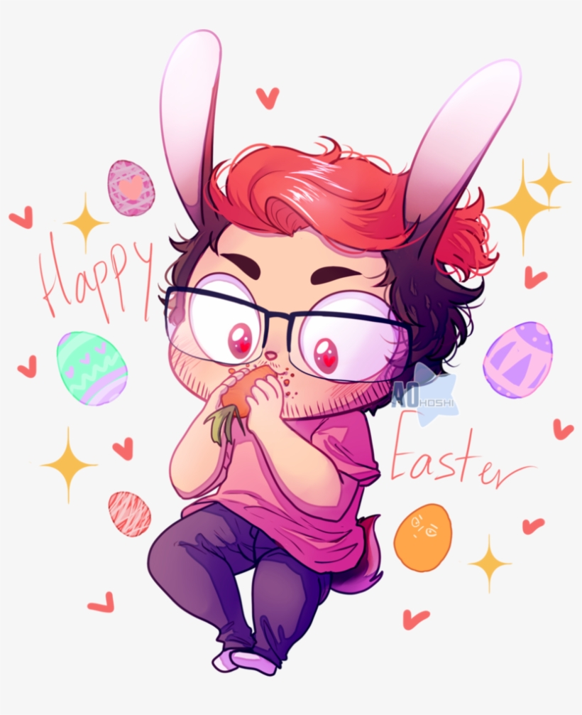 Happy Easter By Ao Hoshi On Deviantart - Easter PNG Image | Transparent ...